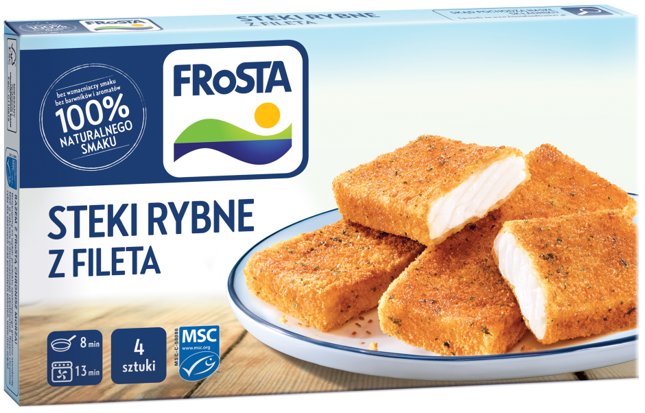 Steki rybne 340g - FRoSTA.pl