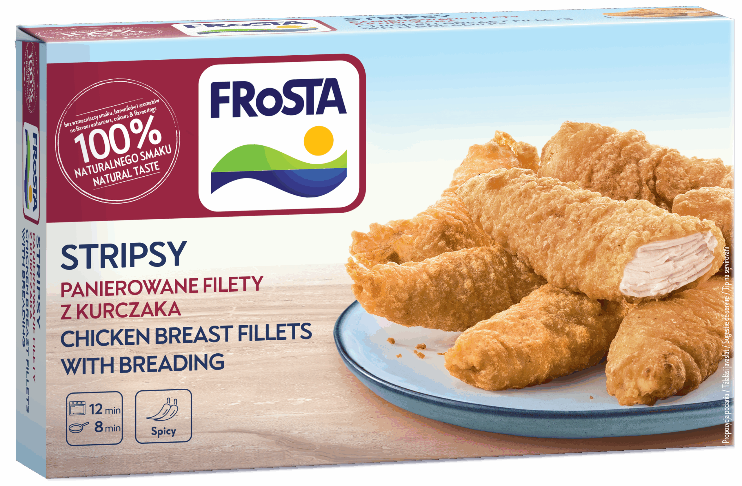 Stripsy - Panierowane filety z kurczaka - FRoSTA.pl