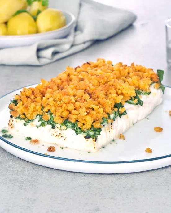 Ryba z pieca ze szpinakiem - FRoSTA.pl