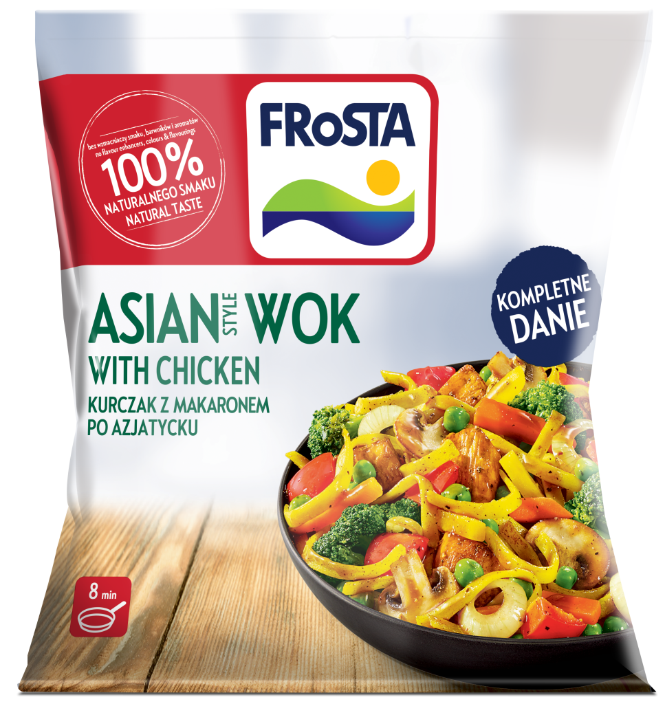Asian Wok - Kurczak z makaronem po azjatycku - FRoSTA.pl