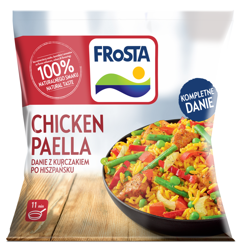 Chicken paella - Danie z kurczakiem po hiszpańsku - FRoSTA.pl