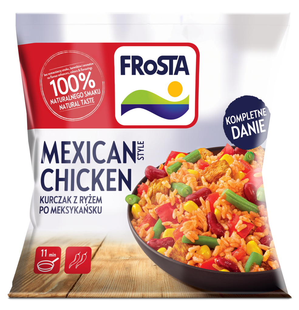Mexican chicken - Kurczak z ryżem po meksykańsku - FRoSTA.pl