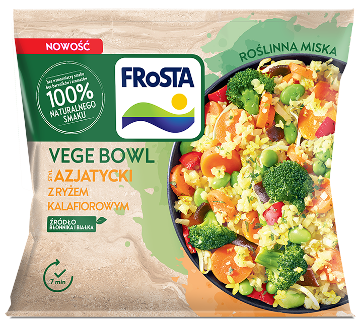 Vege bowl azjatycki z ryżem kalafiorowym - FRoSTA.pl