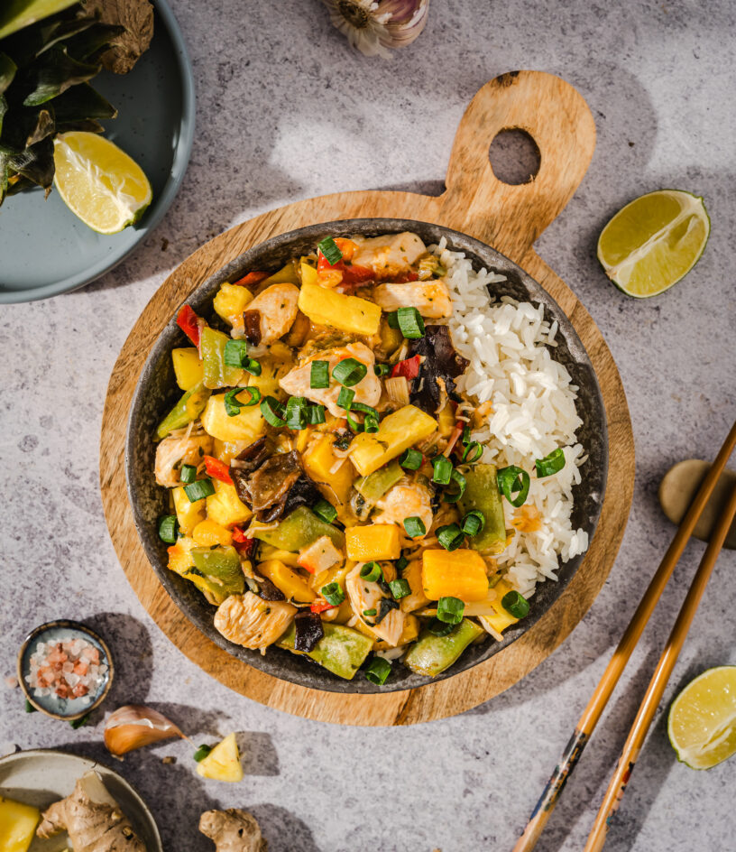 Kurczak słodko-kwaśny z warzywami w stylu azjatyckim - FRoSTA.pl