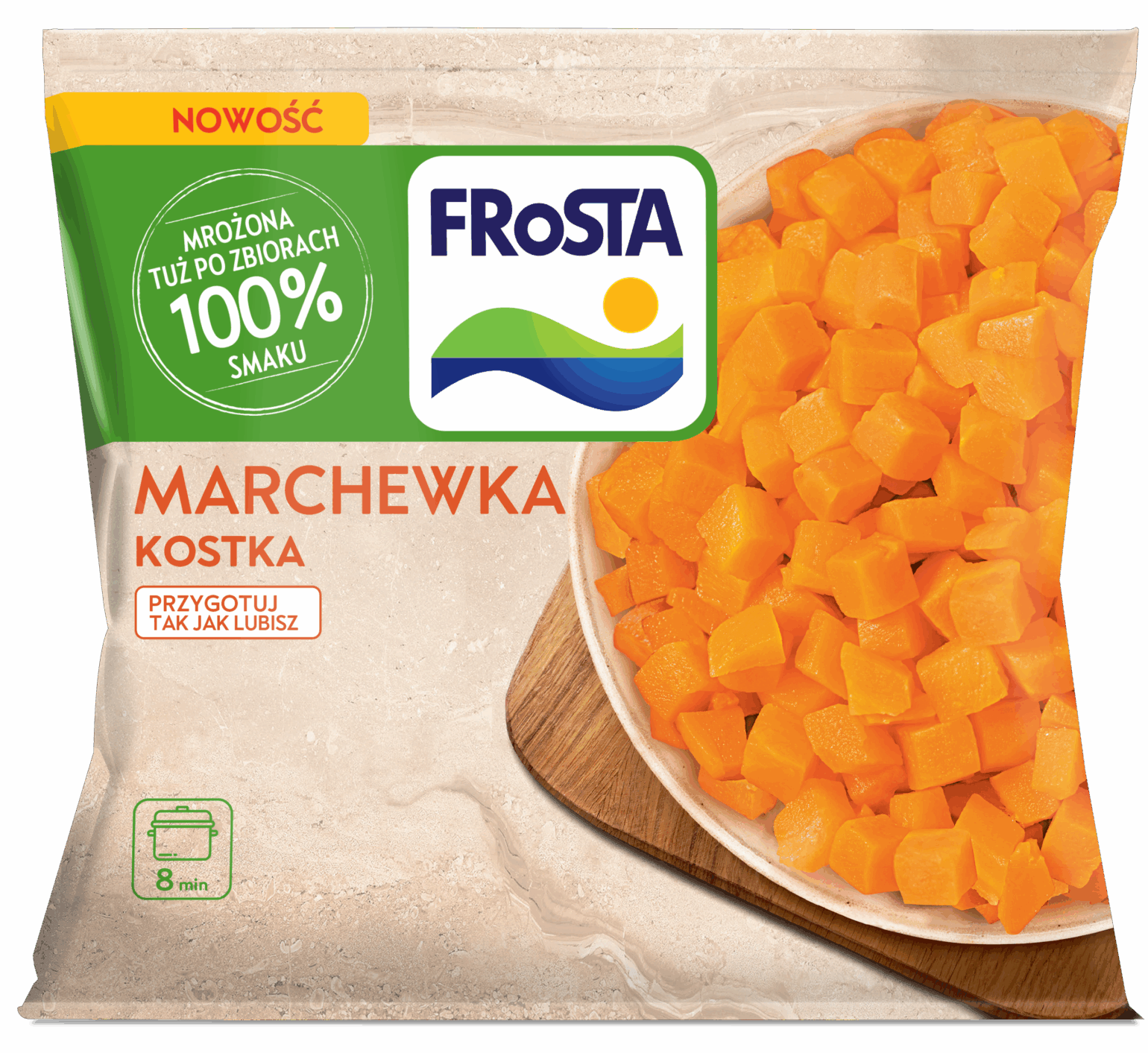 Marchewka kostka - FRoSTA.pl